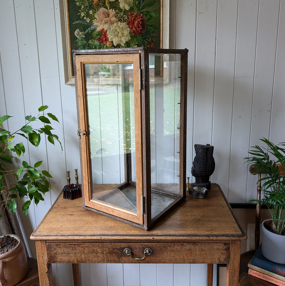 Vintage Industrial Display Case – Henry Paints Furniture